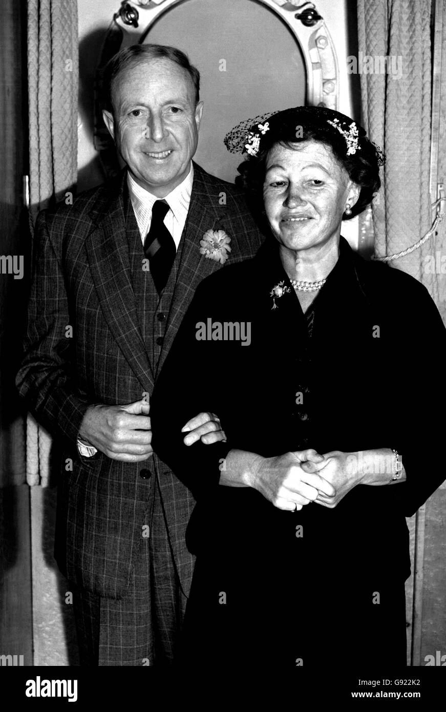 Cronin and his wife Black and White Stock Photos & Images - Alamy