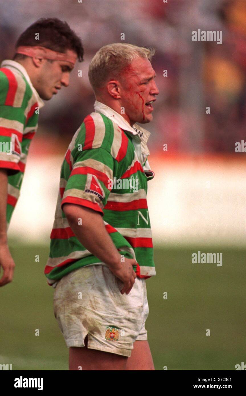 Rugby Union - Allied Dunbar Premiership - Newcastle v Leicester Stock ...