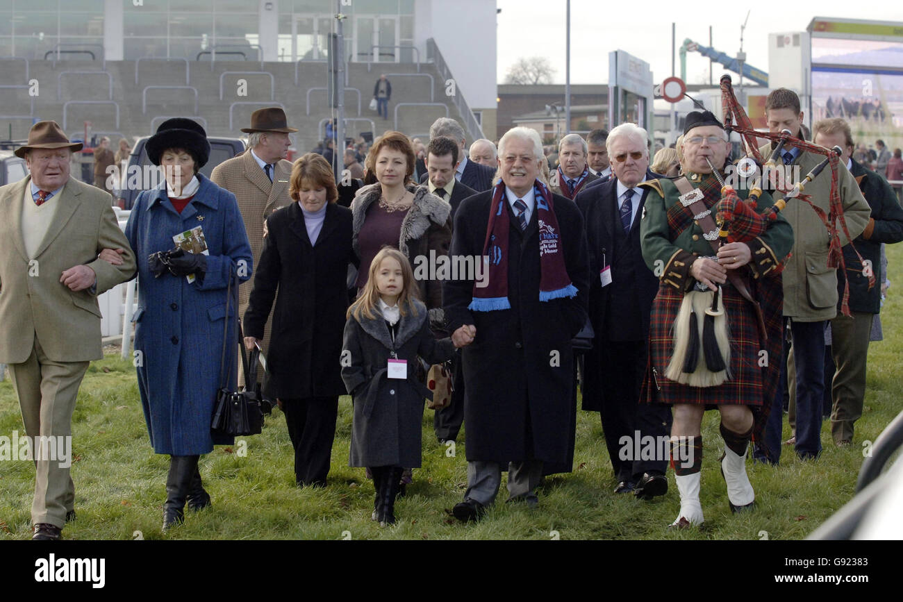 Trainer Henrietta Knight At Cheltenham Racecourse High Resolution Stock ...