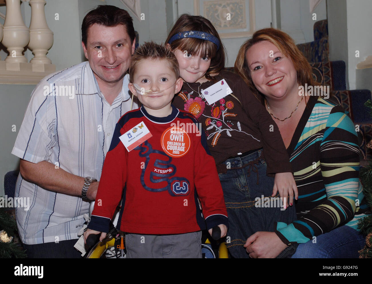 Womans own children of courage award winner matthew johnson hi-res ...