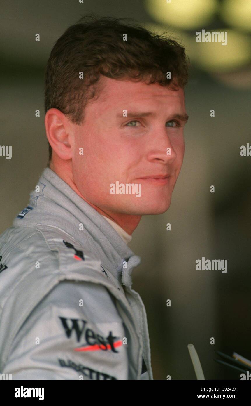 Formula One Motor Racing - Spanish Grand Prix. David Coulthard, McLaren ...