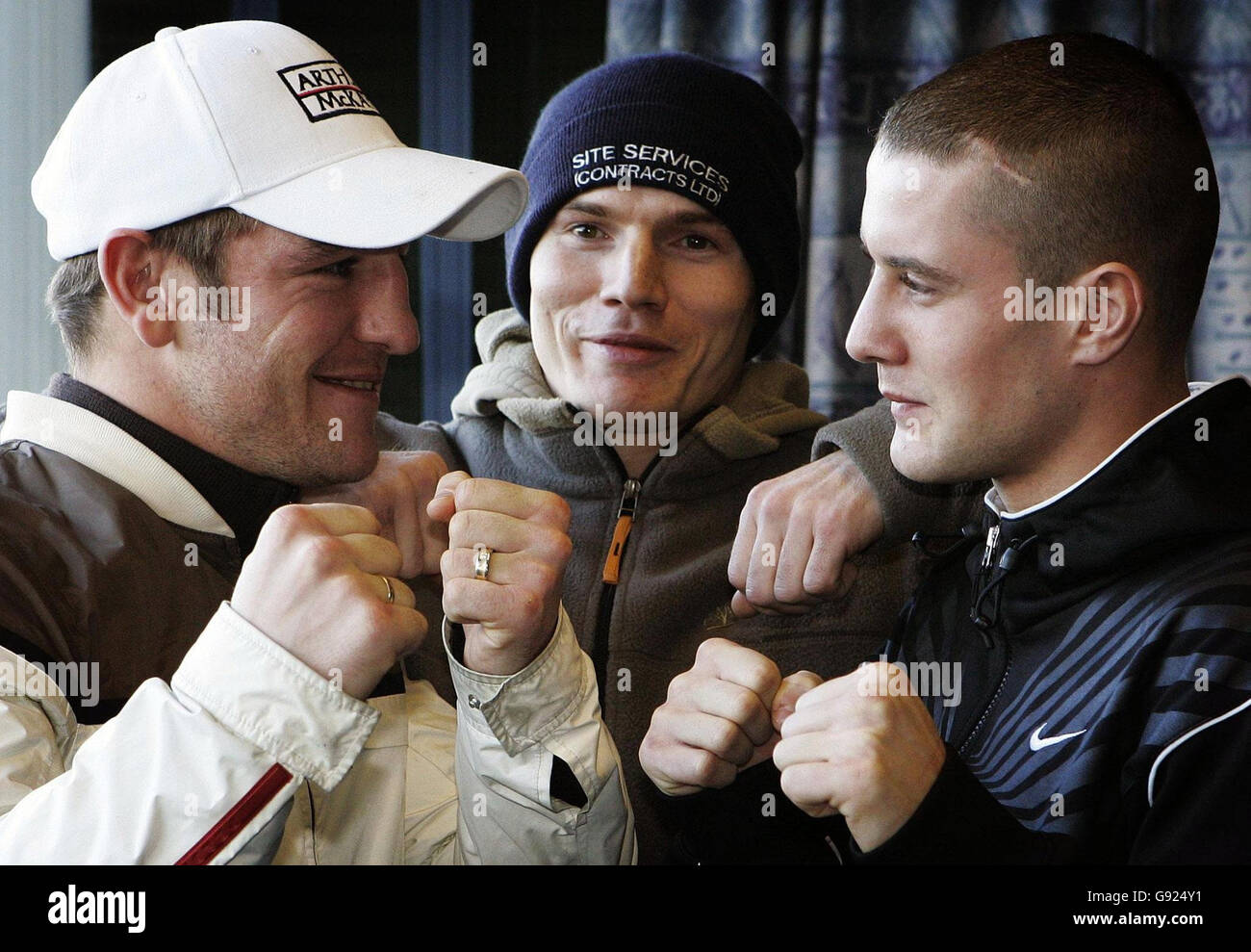 British Super Featherweight Boxing Champion High Resolution Stock ...