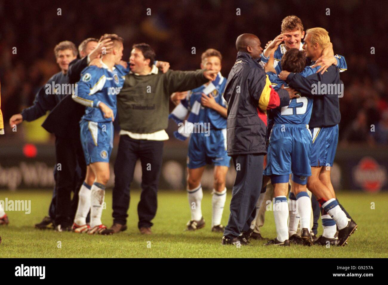 Soccer - European Cup Winners Cup Final - Chelsea v Stuttgart. Chelsea ...