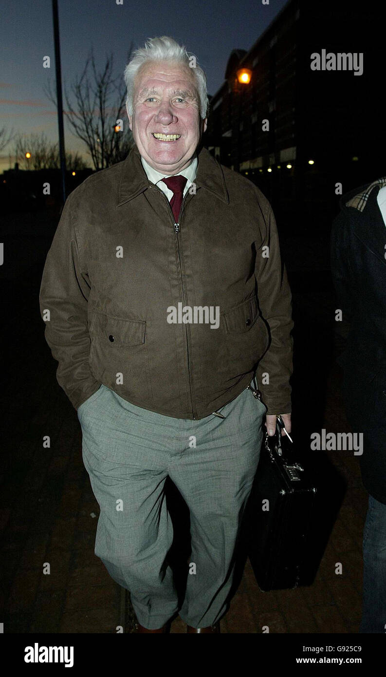 Retired doctor Howard Martin leaves Teesside Crown Court after he was ...