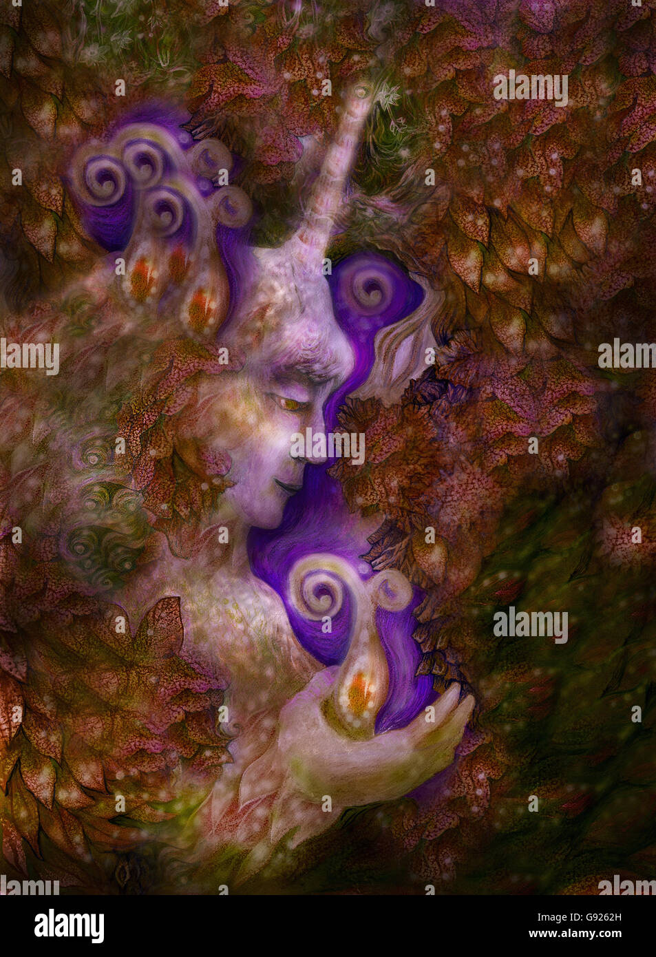 Abstract painting blurry stained structure hi-res stock photography and ...