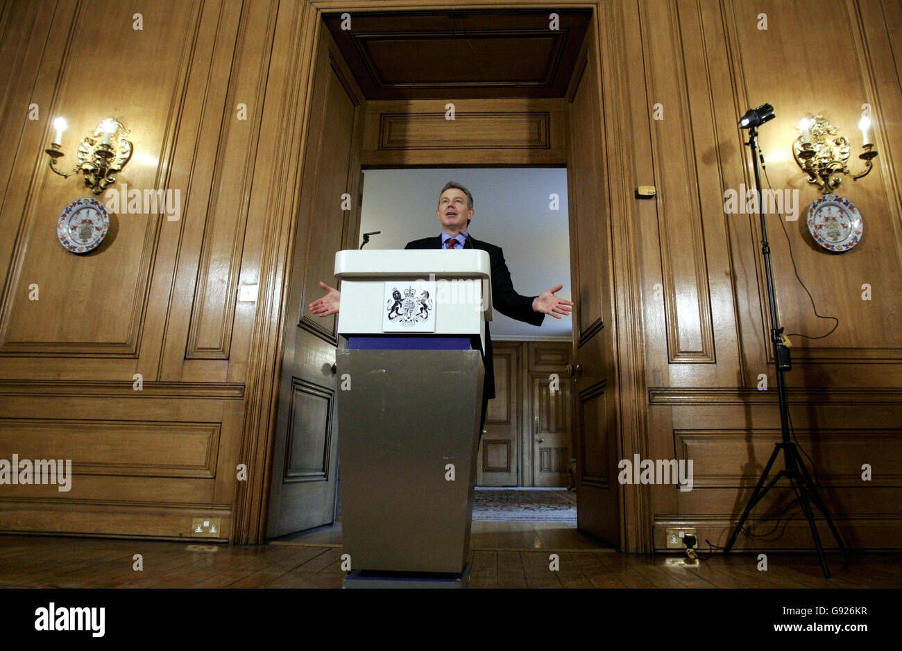 2005 blair acknowledged difficulties in pushing key legislation through ...