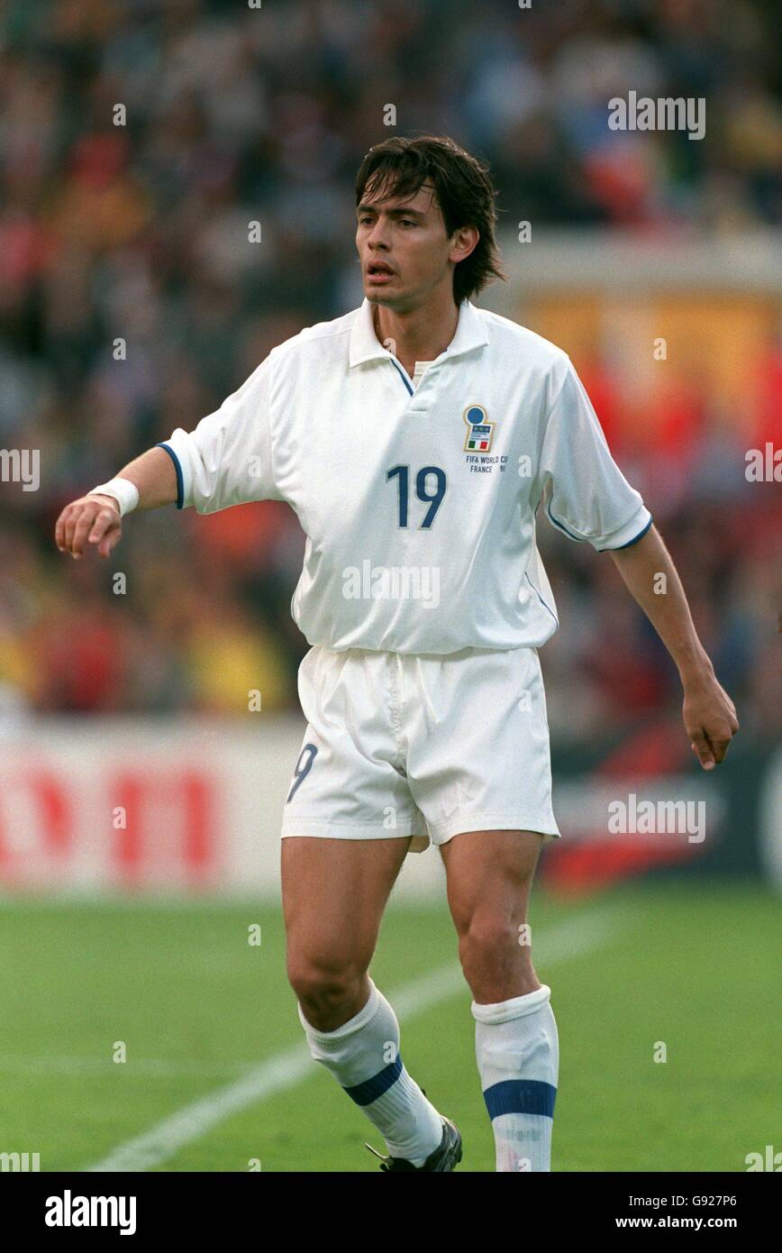 Soccer world cup france 98 group b italy v chile hi-res stock ...