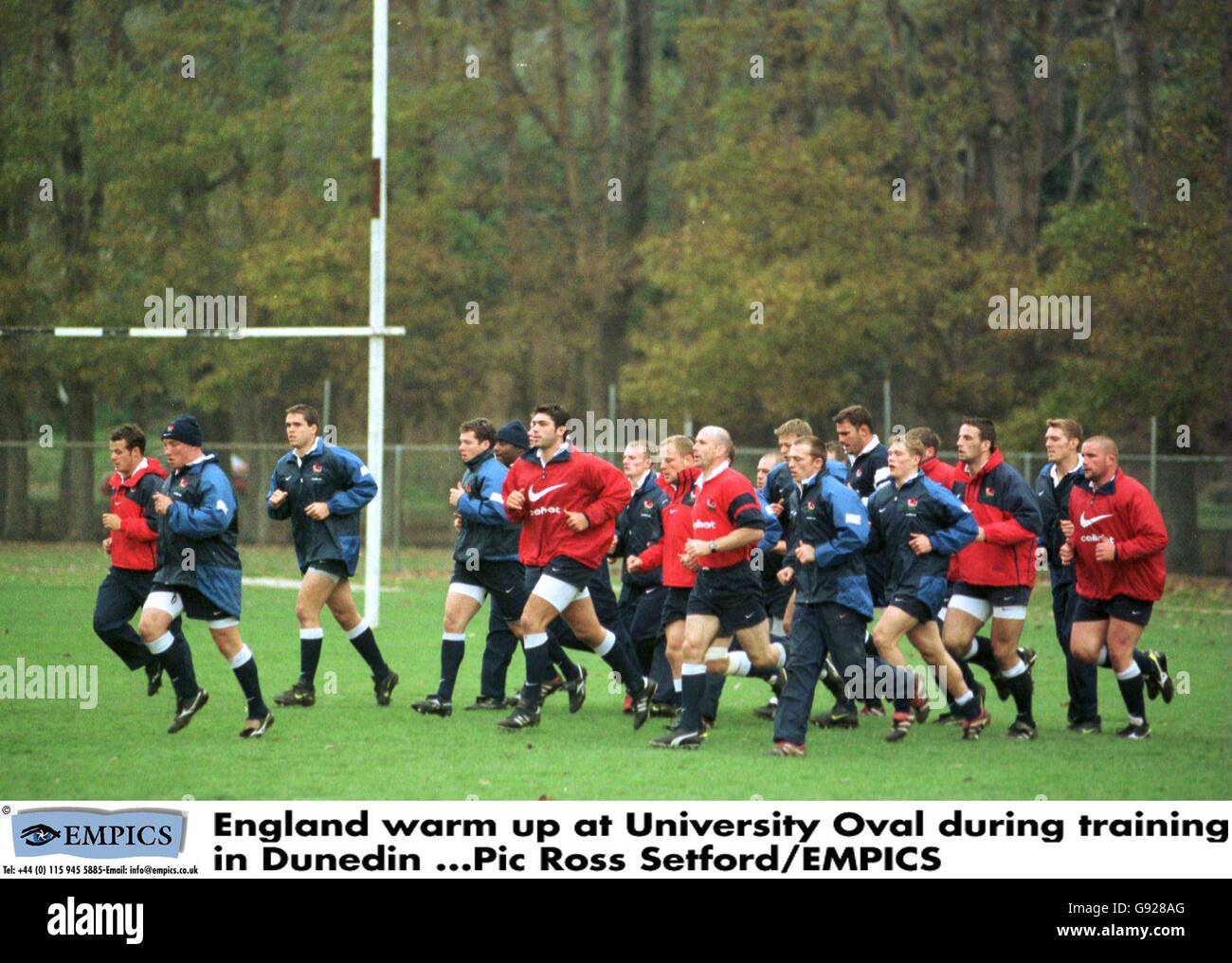 Rugby union england in new zealand england training hi-res stock ...