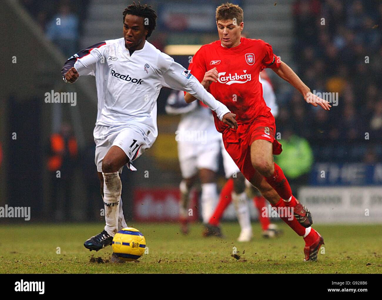Football action ricardo gardner hi-res stock photography and images - Alamy