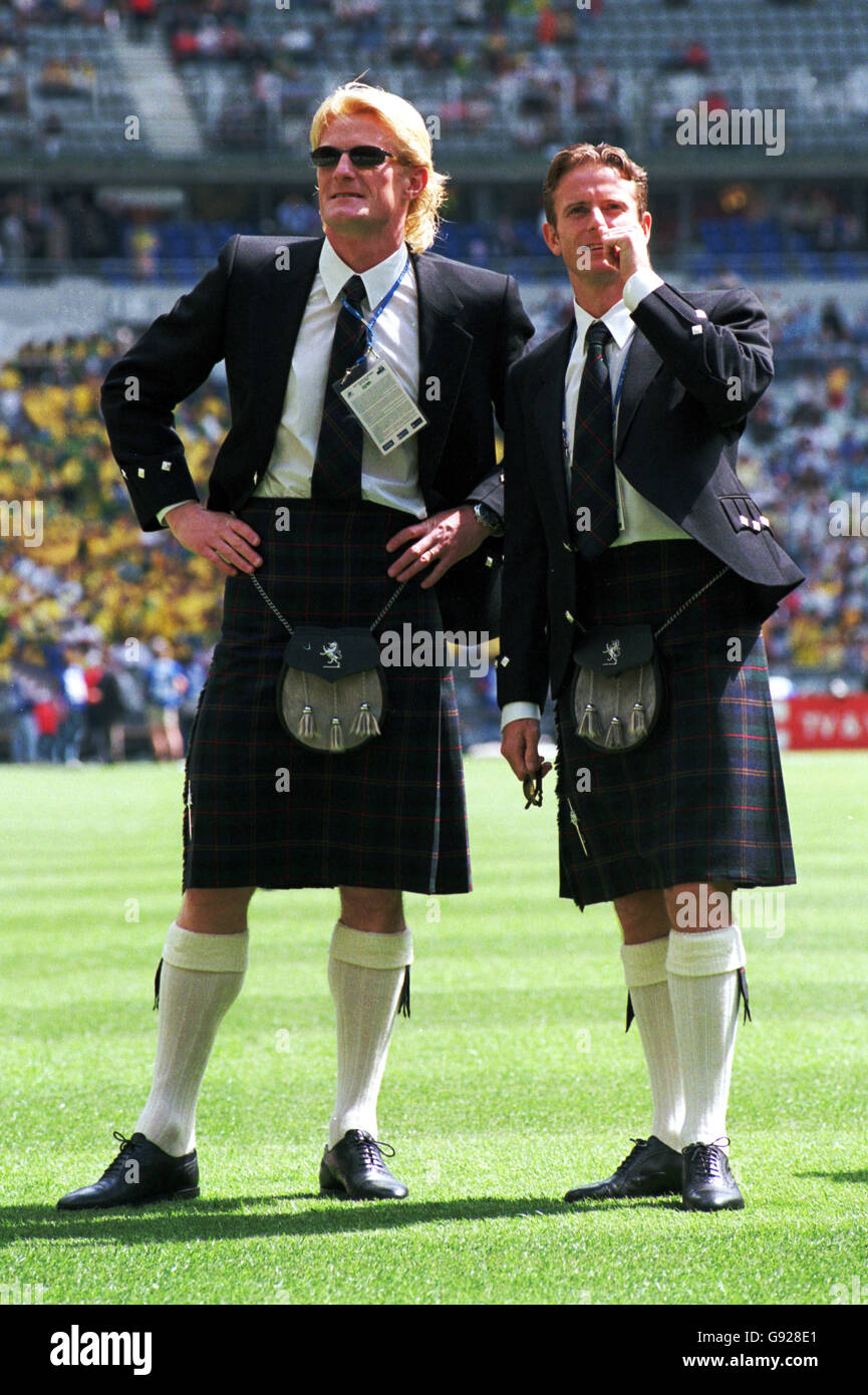 Soccer - World Cup France 98 - Group A - Brazil v Scotland Stock Photo ...