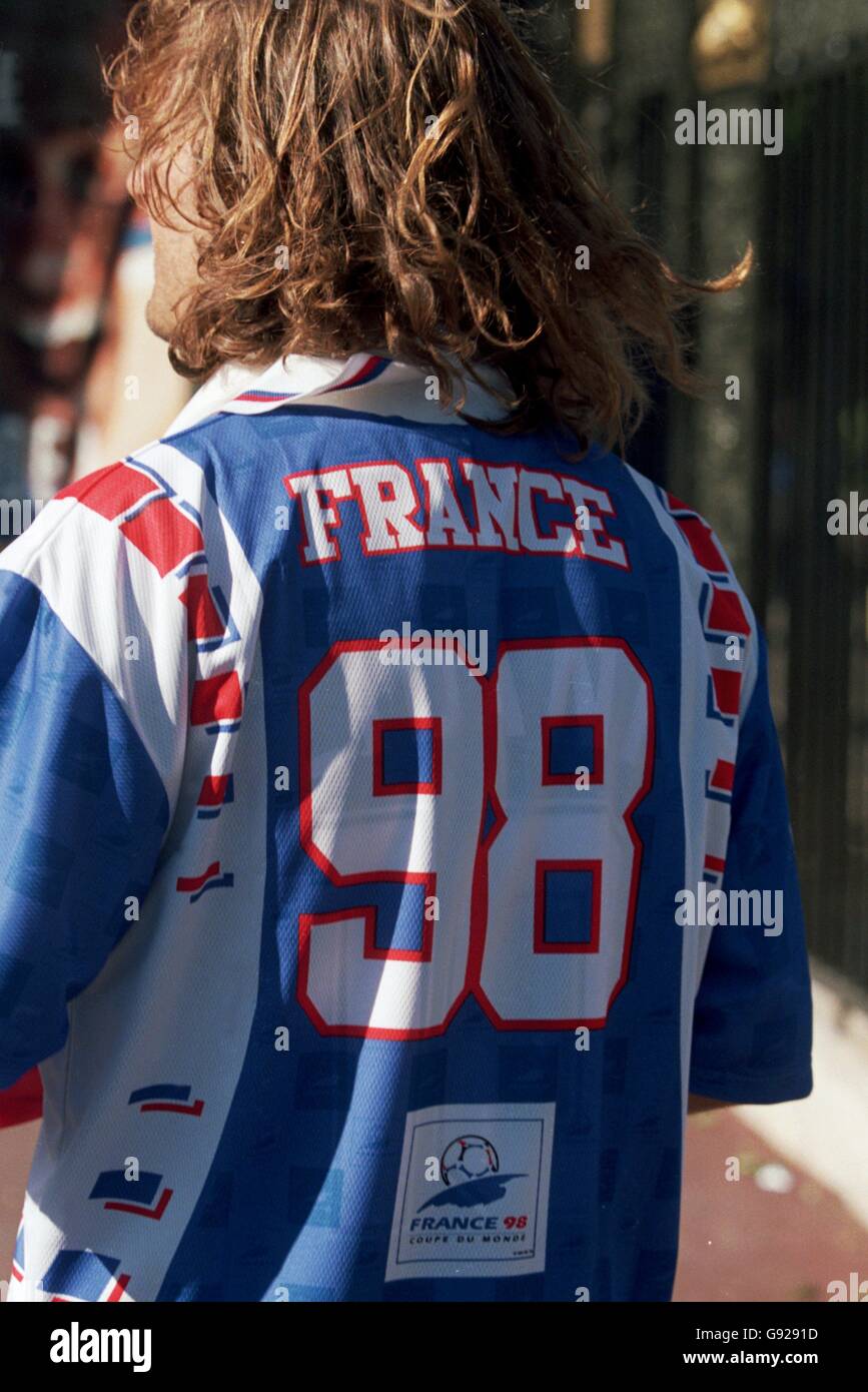Soccer world cup france 98 group france south africa hi-res stock ...