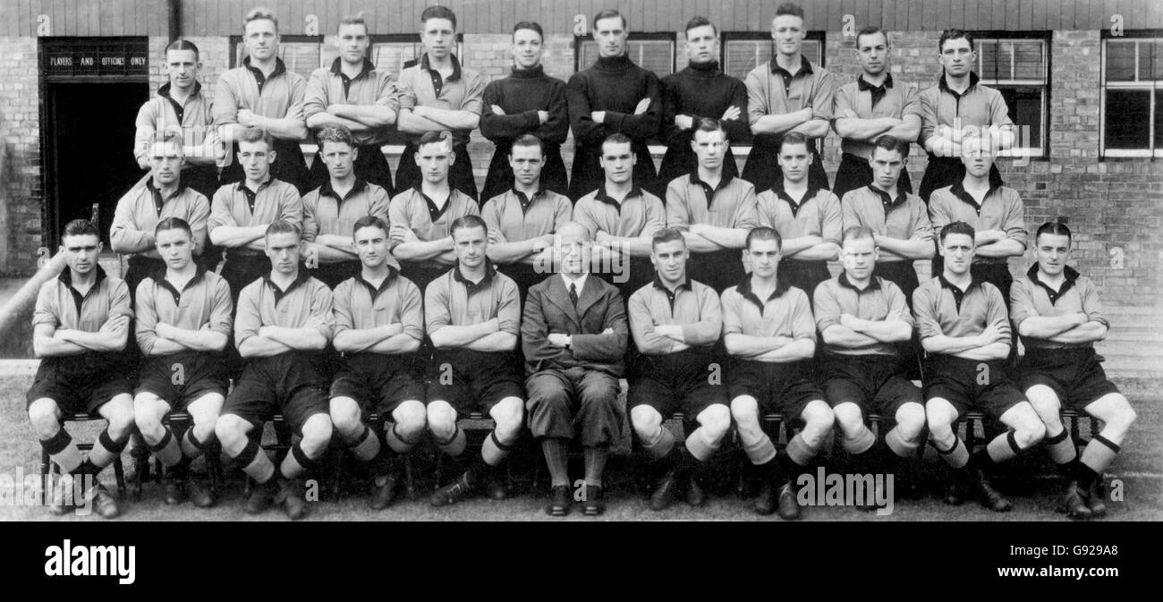Soccer - Wolverhampton Wanderers - Photocall Stock Photo - Alamy