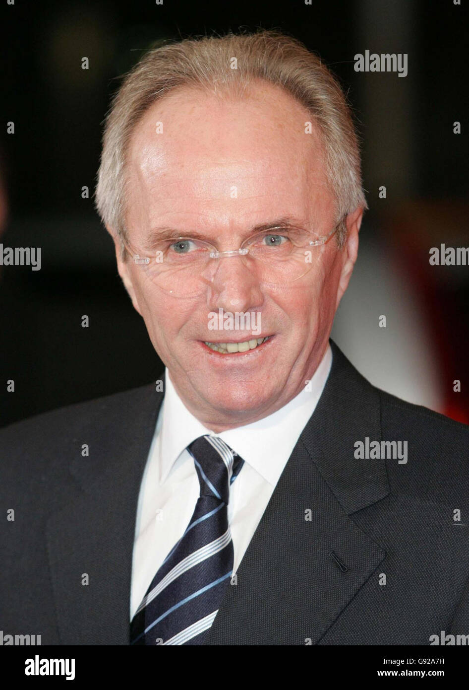England coach Sven Goran Eriksson arrives for the BBC Sports ...