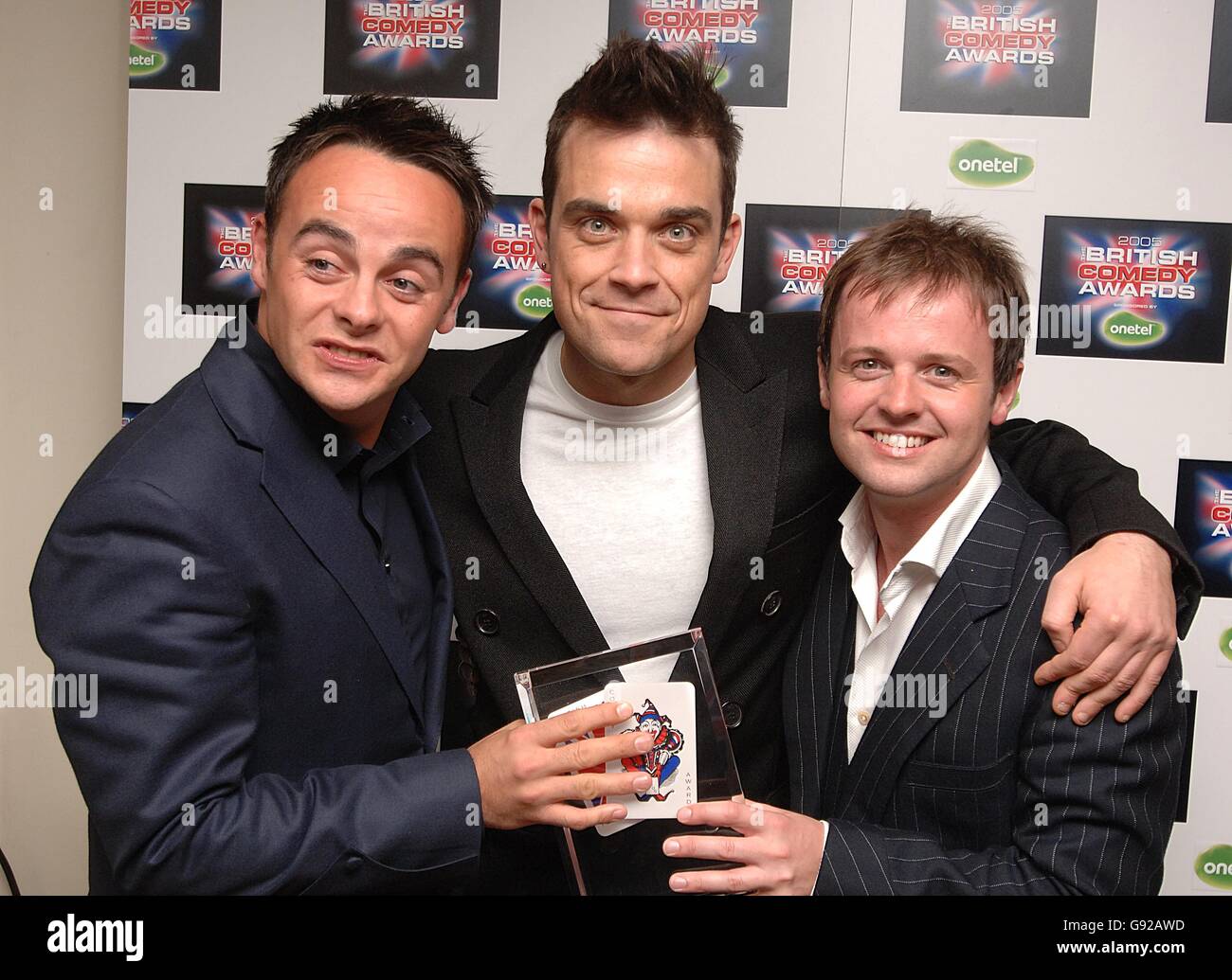 British Comedy Awards 2005 - London Television Studios Stock Photo - Alamy