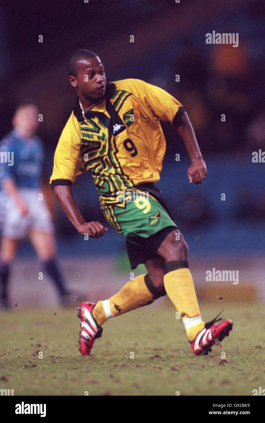 Soccer - Friendly - Manchester City v Jamaica. Jamaica's Andrew ...