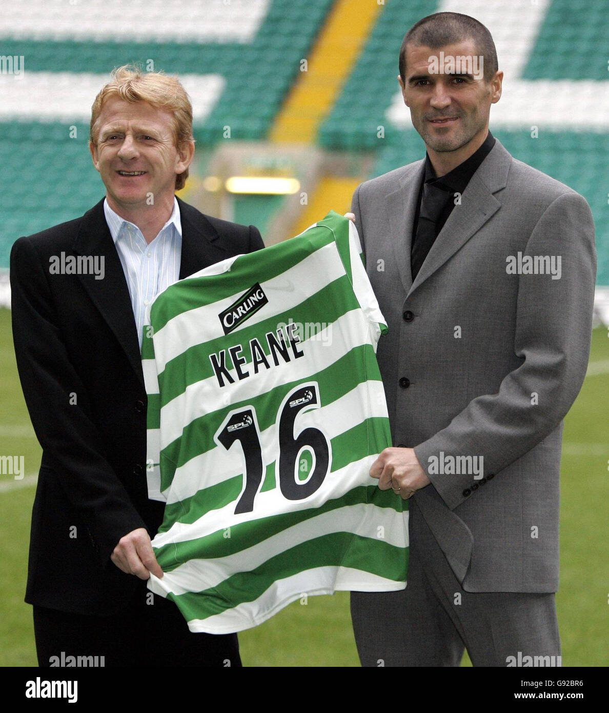 Former celtic manager gordon strachan hi-res stock photography and ...
