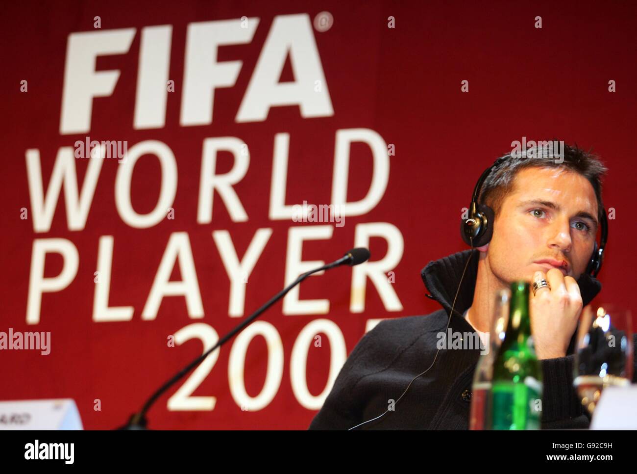 The awards for the fifa world player of the year hi-res stock ...