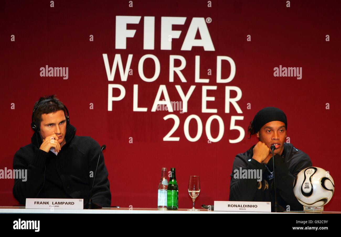 Soccer - FIFA World Player of the Year 2005 - Zurich Opera House Stock ...