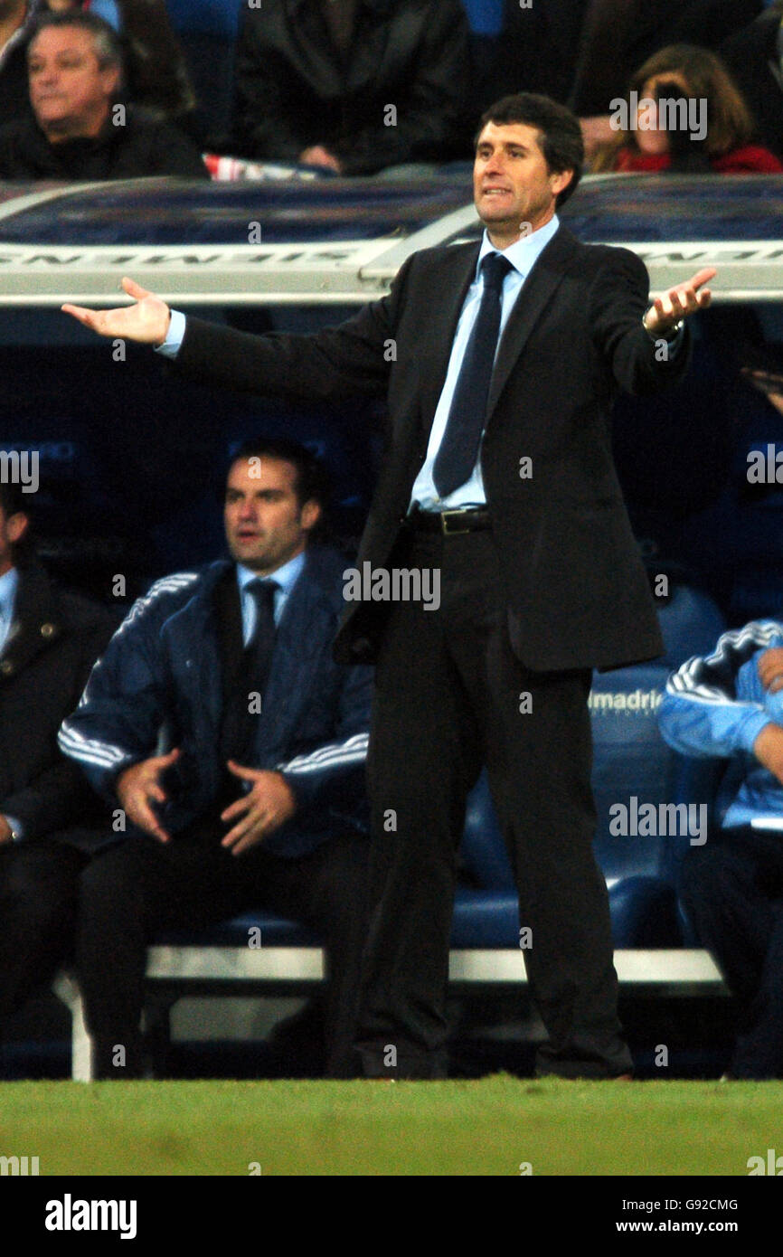 Real madrids coach ramon lopez caro hi-res stock photography and images ...