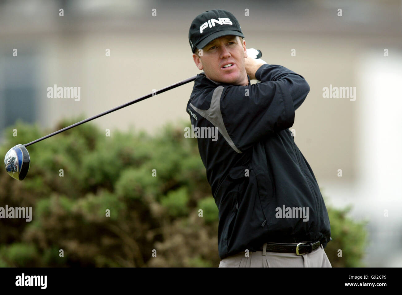 Golf - 134th Open Championship 2005 - St Andrews. Chris Riley Stock ...