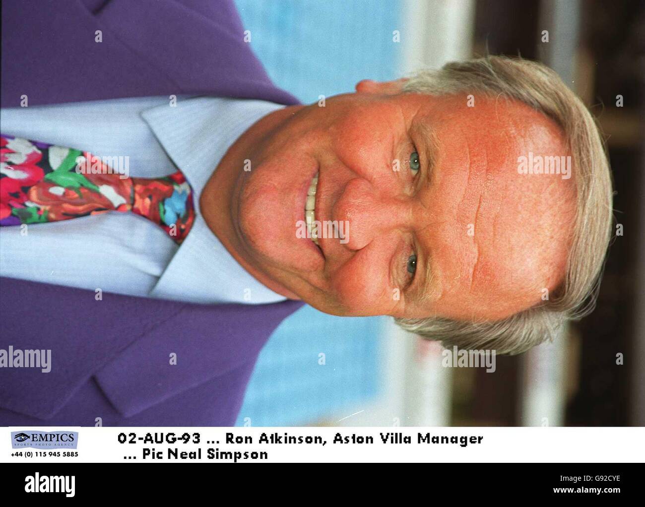Ron atkinson aston villa hi-res stock photography and images - Alamy