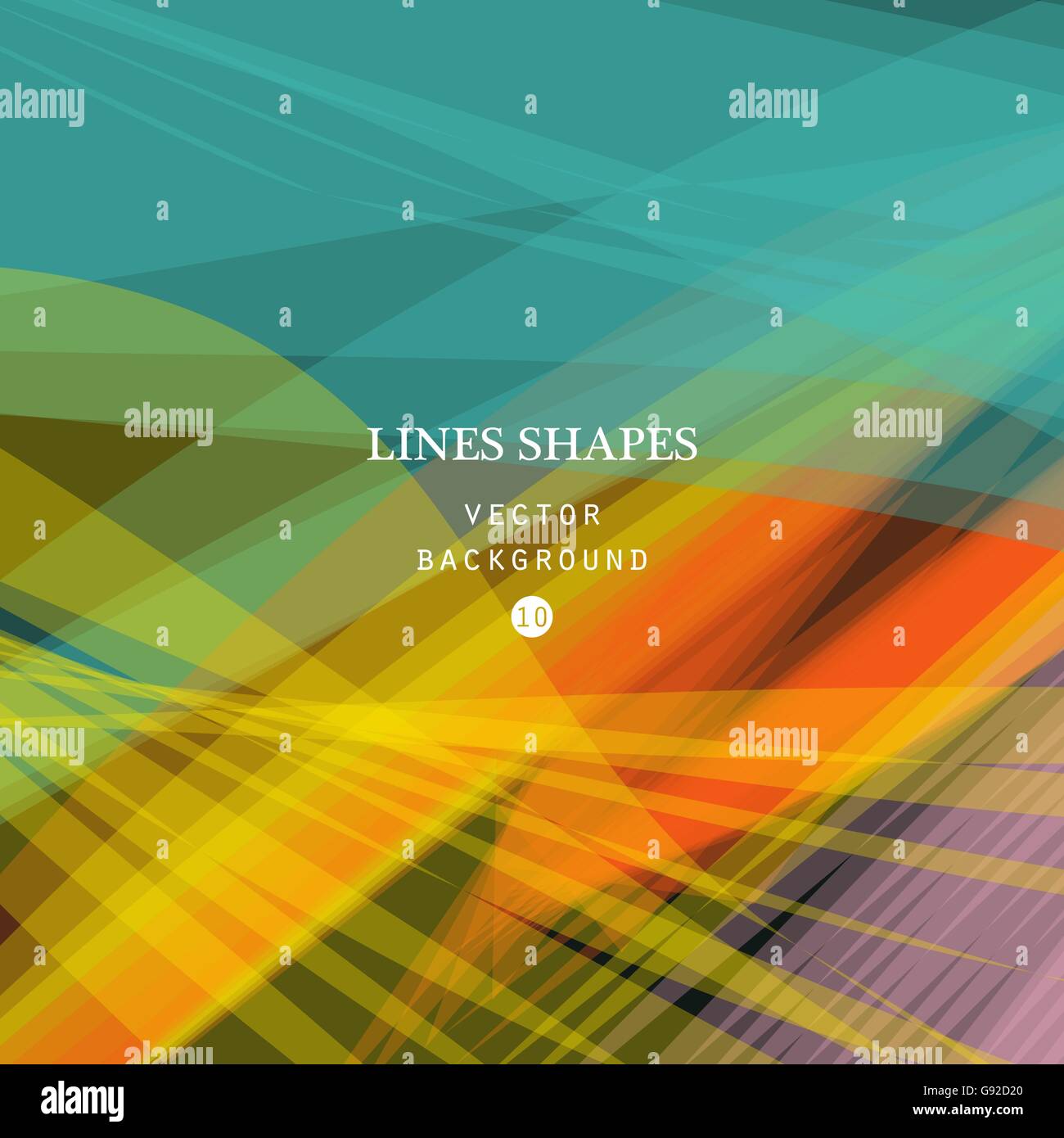 Cyan shapes Stock Vector Images - Alamy