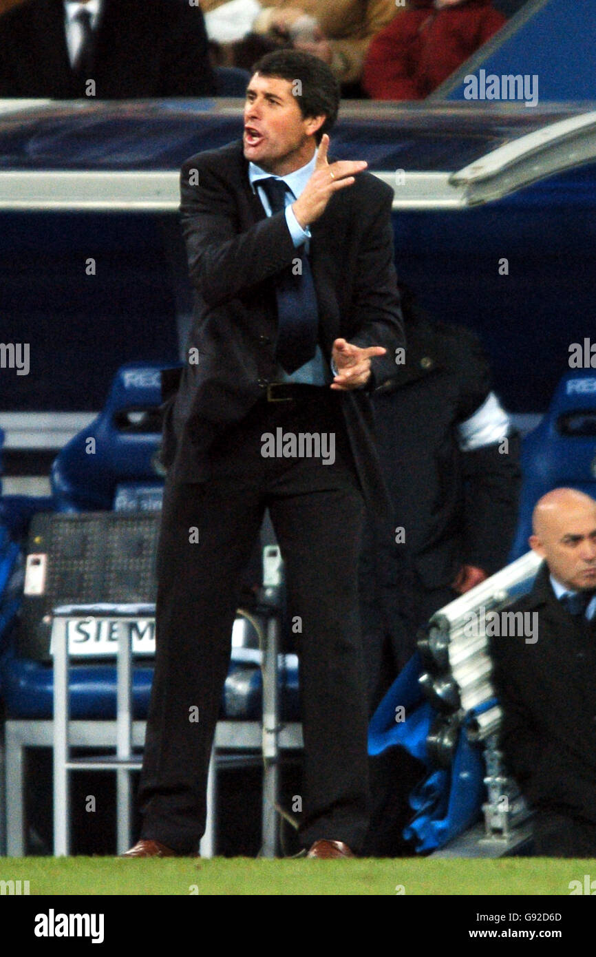 Real madrids coach juan ramon lopez caro hi-res stock photography and ...