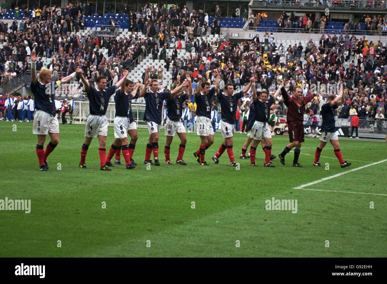 Scotland fans france 98 hi-res stock photography and images - Alamy