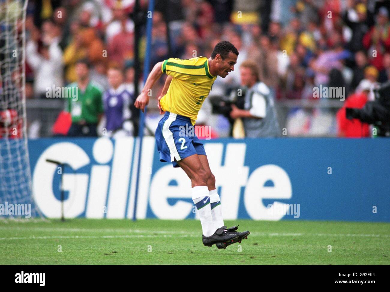 Soccer - World Cup France 98 - Group A - Brazil v Scotland Stock Photo ...