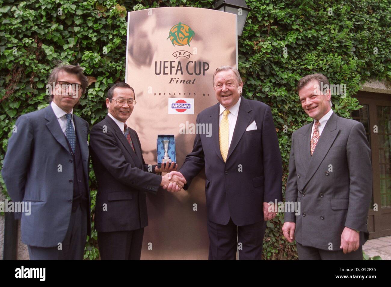 Nissan uefa cup football hi-res stock photography and images - Alamy