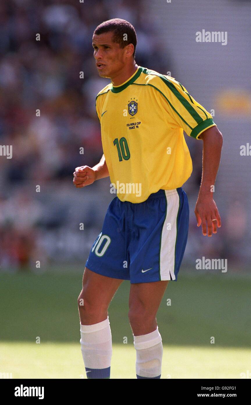 Soccer - World Cup France 98 - Group A - Brazil v Scotland Stock Photo ...