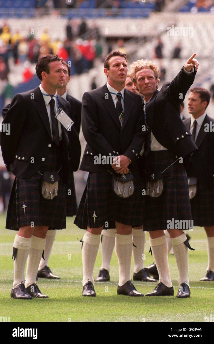 Soccer - World Cup France 98 - Group A - Brazil v Scotland. Scotland's ...