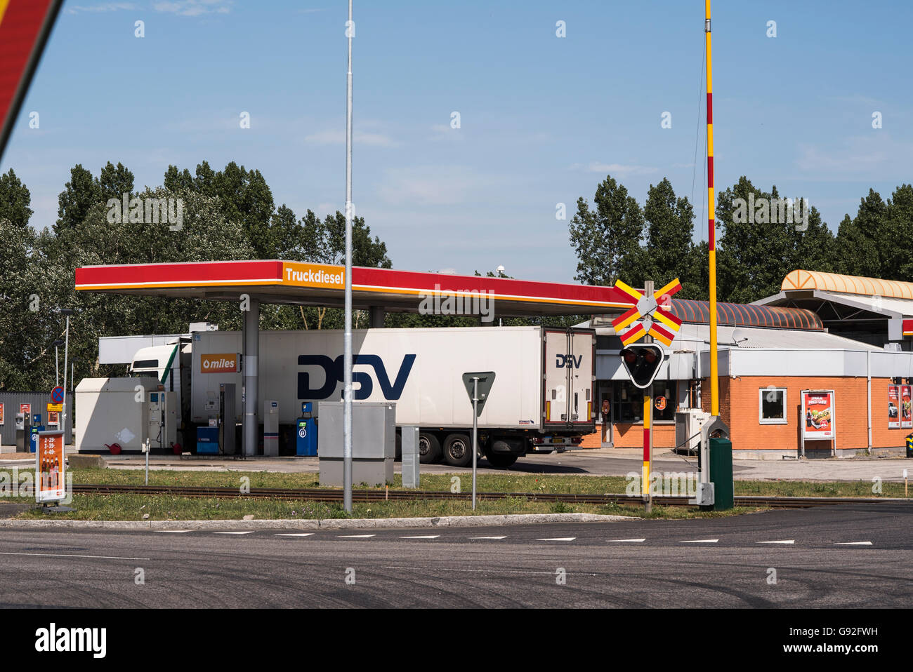 circle k gas station Stock Photo - Alamy