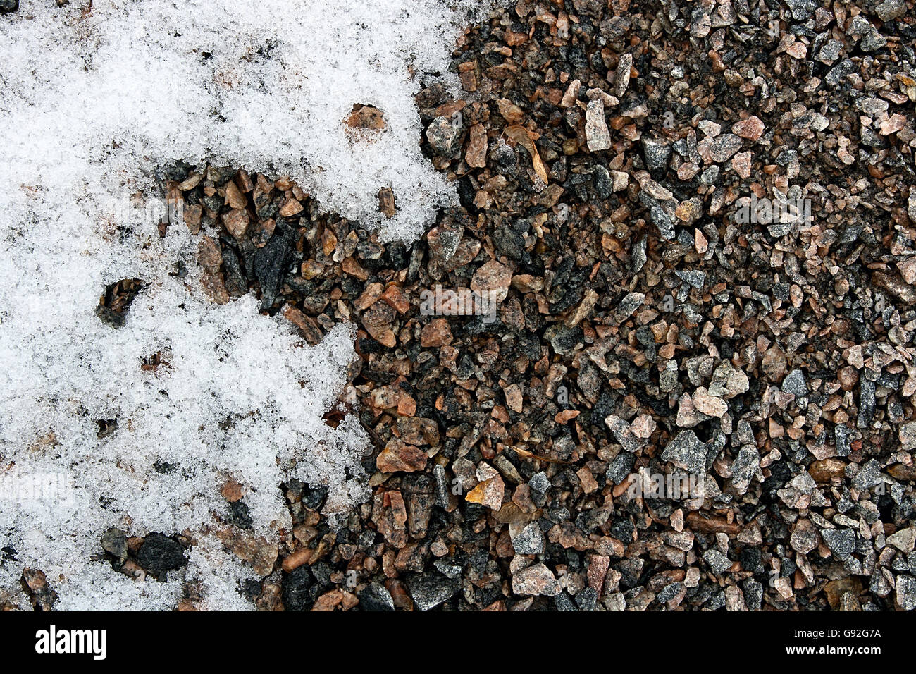 Rough pattern of snow hi-res stock photography and images - Alamy