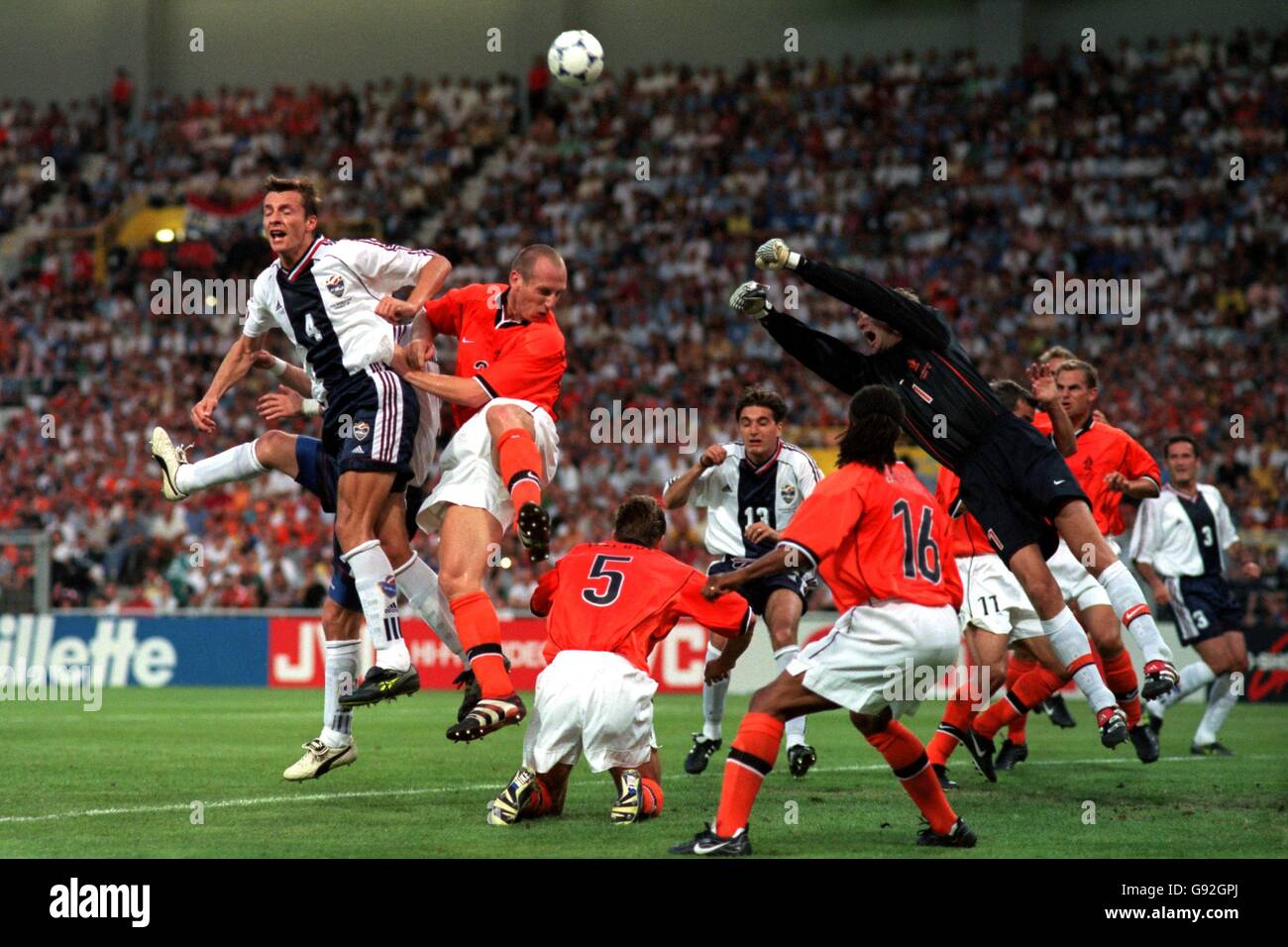Soccer - World Cup France 98 - Second Round - Holland v Yugoslavia ...