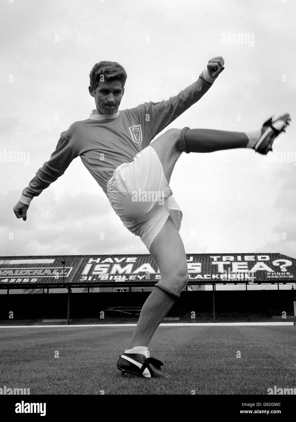 Alan Ball, the clever and hardworking young Blackpool inside-forward ...