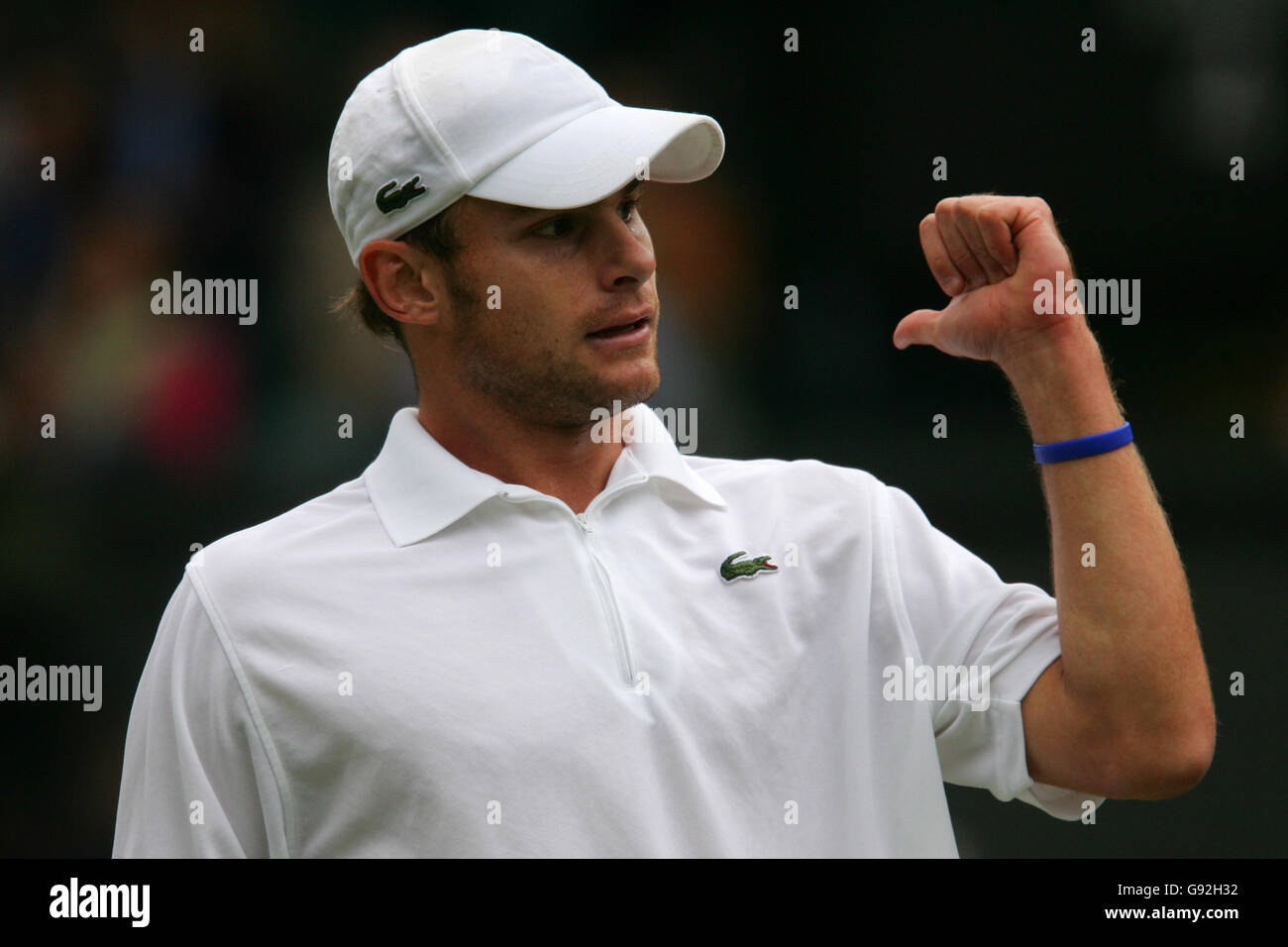 Andy roddick v thomas johansson hi-res stock photography and images - Alamy