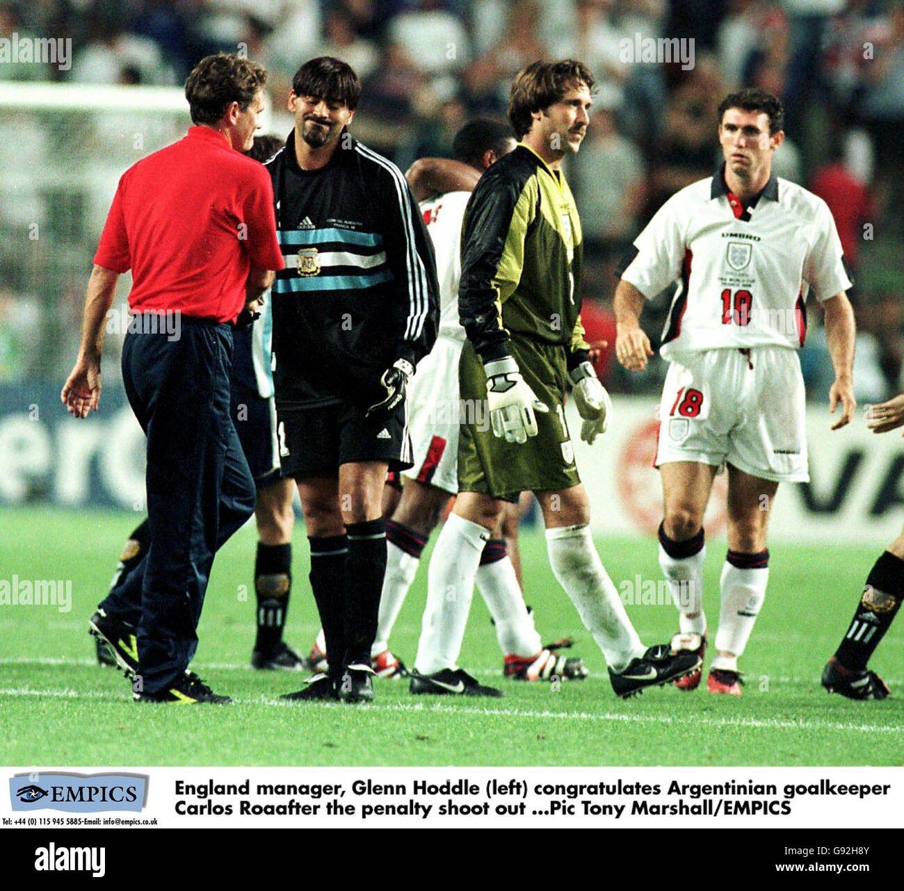 Argentina goalkeeper carlos roa hi-res stock photography and images - Alamy