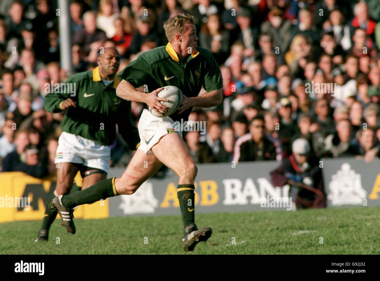 Rugby Union - Tri Nations Series - New Zealand v South Africa Stock ...