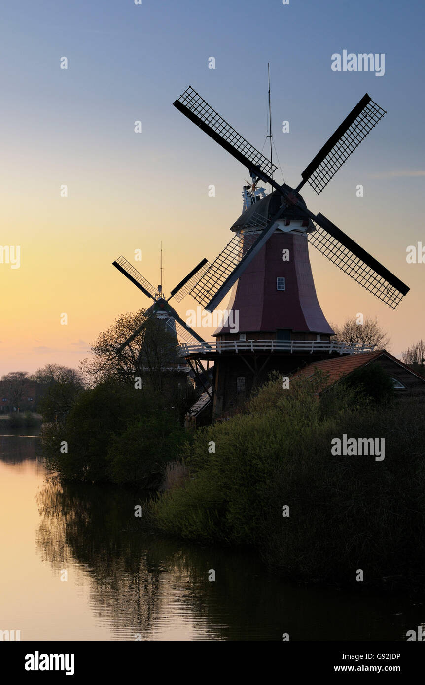 Twin windmill hi-res stock photography and images - Alamy