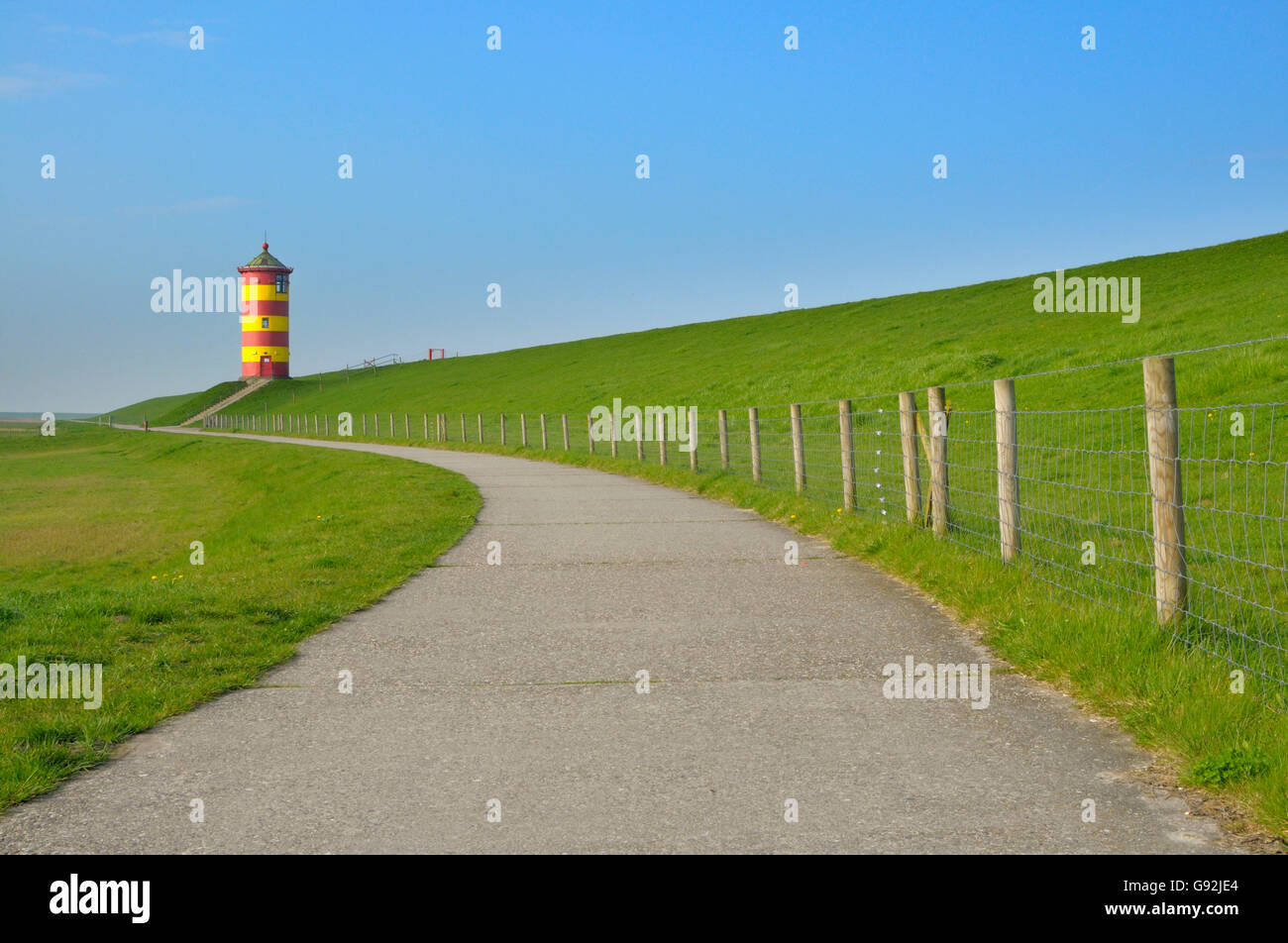 Lighthouse Pilsum High Resolution Stock Photography and Images - Alamy