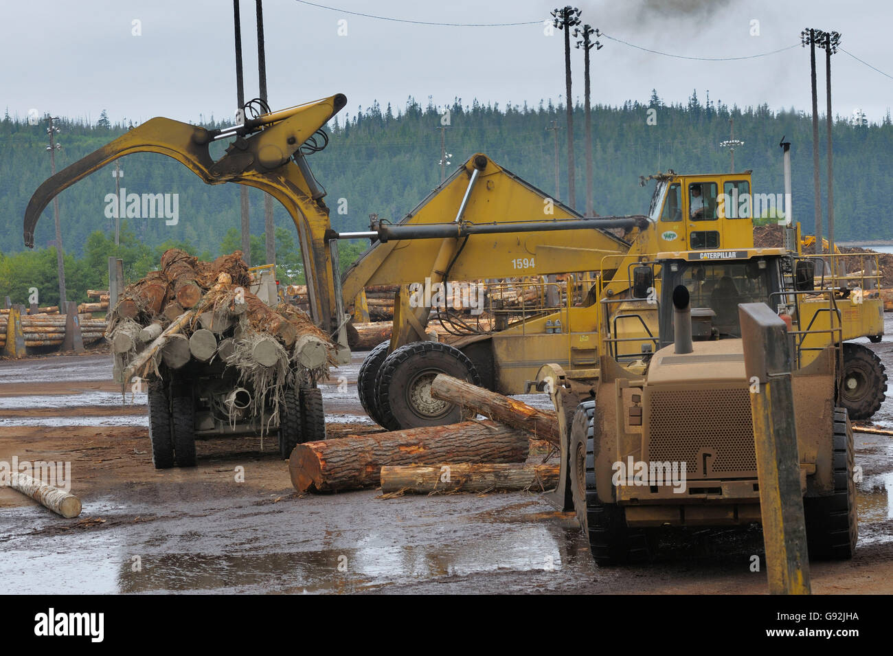 Logging equipment hi-res stock photography and images - Alamy