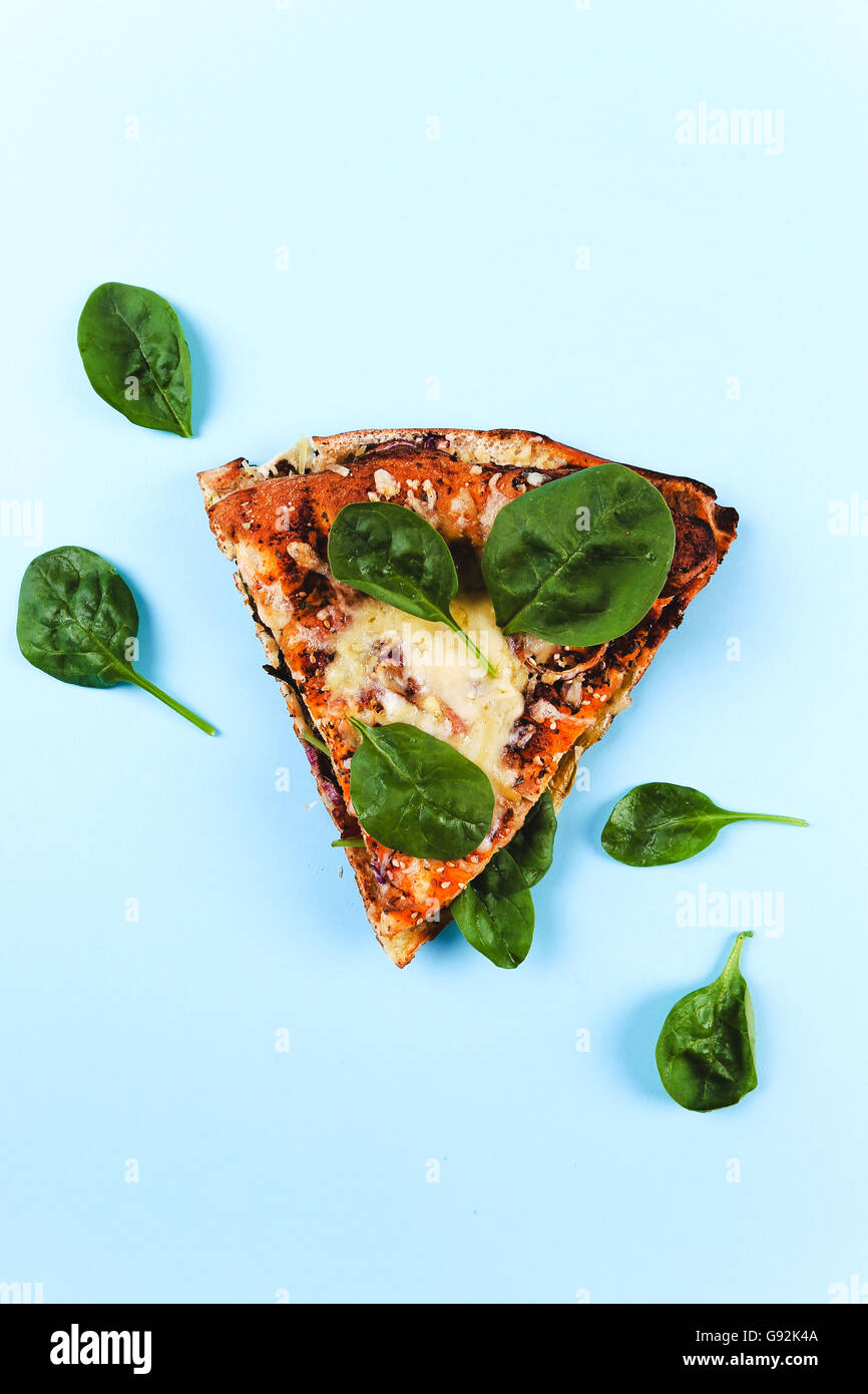 Pizza triangle hi-res stock photography and images - Alamy