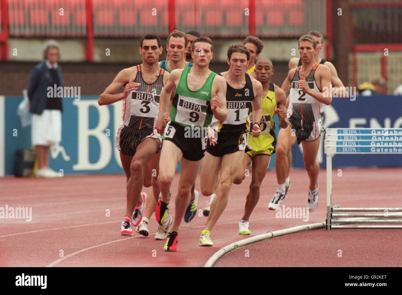 Athletics bupa games gateshead mens 400m hi-res stock photography and ...