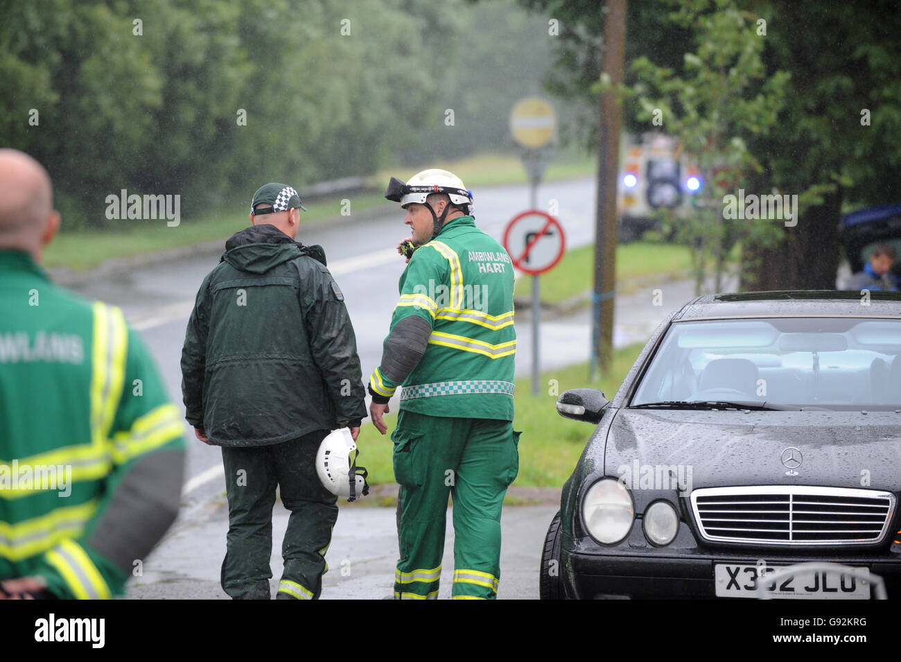 Welsh ambulance service hi-res stock photography and images - Alamy