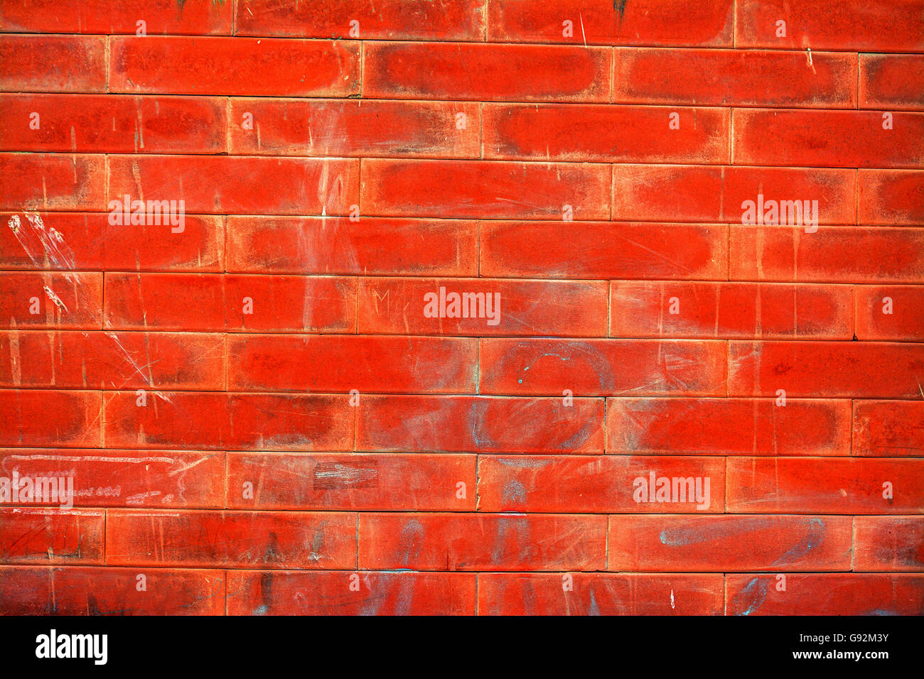 background made of a colored brick wall Stock Photo - Alamy