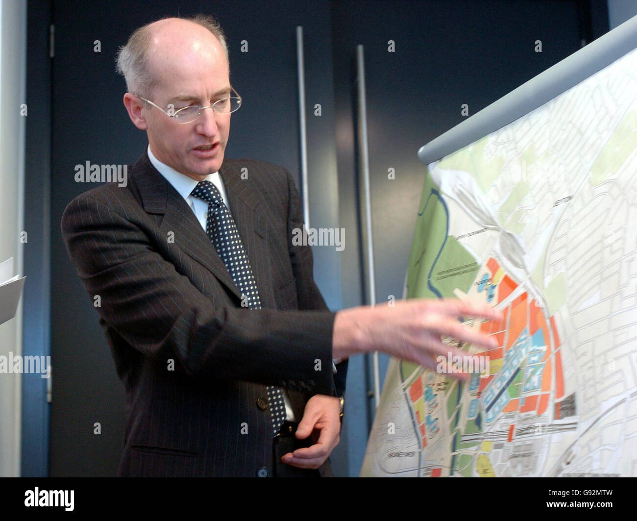 Olympic delivery authority chief executive david higgins hi-res stock ...