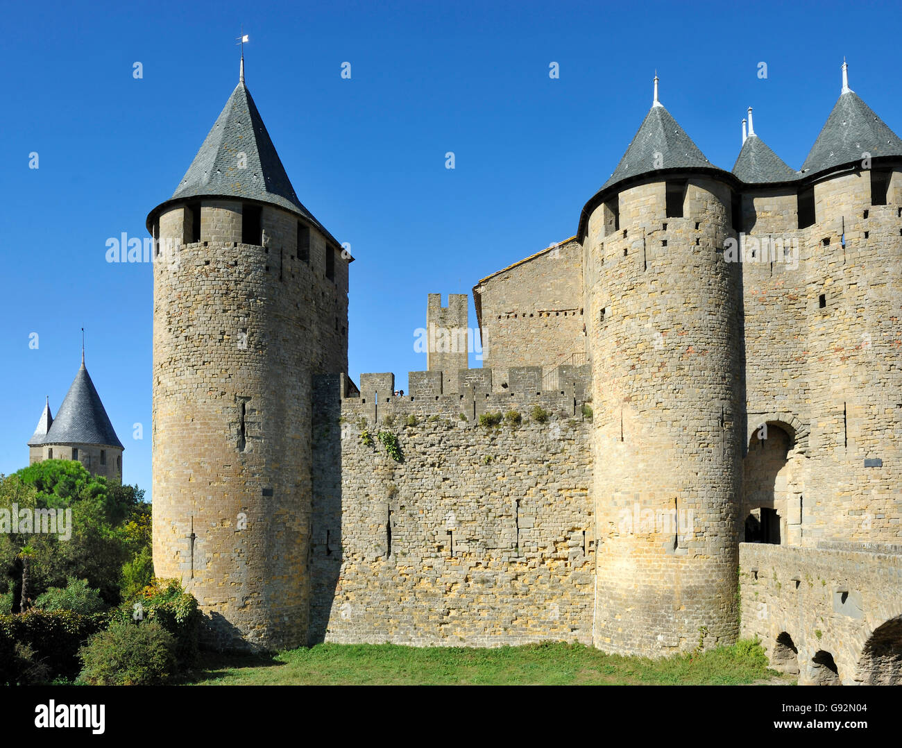 Carcassonne a famous medieval city in Southern France. Carcassonne is ...