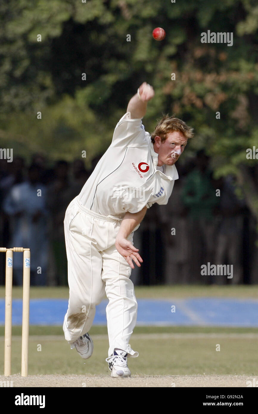 Paul Collingwood of England during the third and final day of the ...