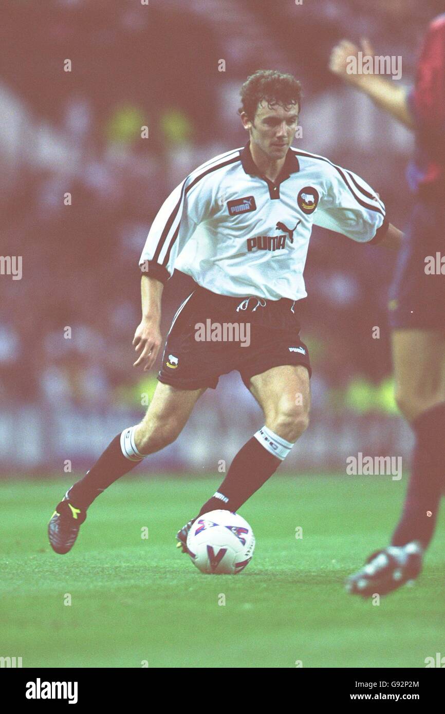 Soccer - Friendly - Derby County v Barcelona. Christian Dailly, Derby ...